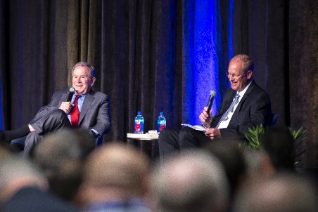 George W. Bush interviews with Colonial Terminals | Tanks and Terminals